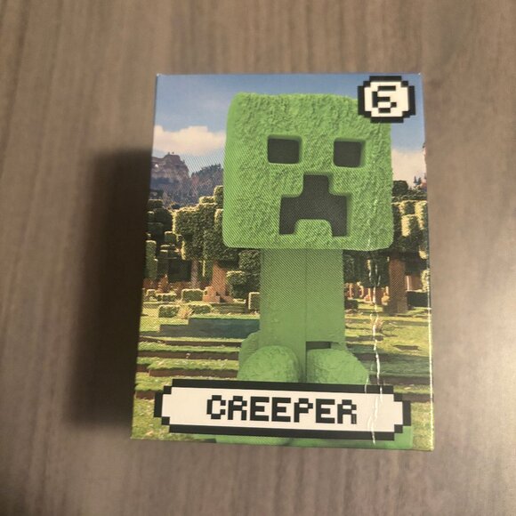 Minecraft | Toys | Mcdonalds A Minecraft Movie 6 Creeper Happy Meal Toy ...